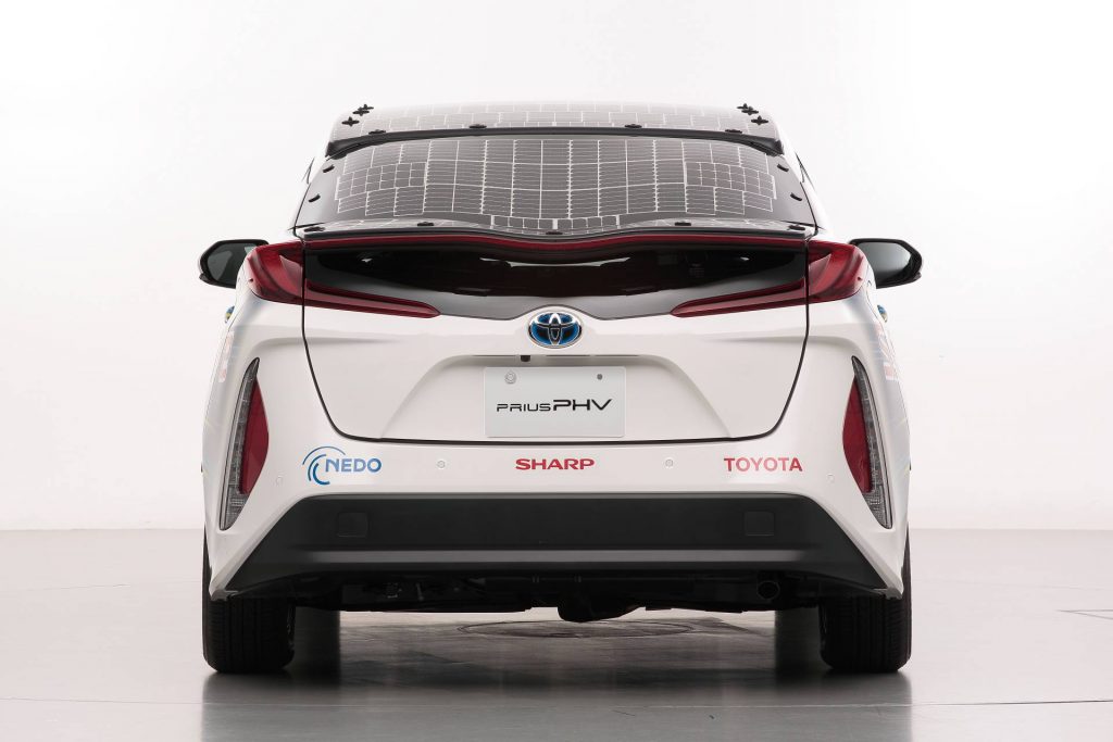 Toyota Covers Prius Prime With Solar Panels That Also Charge Battery On ...