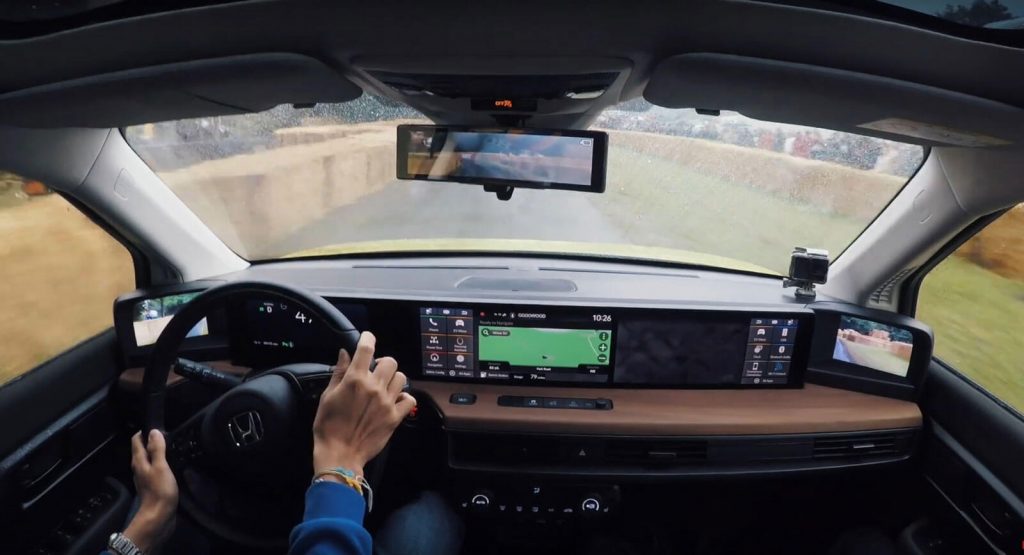 Electric Honda E Details Its Full-Width Digital Dashboard | Carscoops