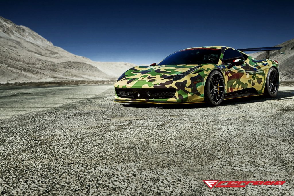 Camo’d Ferrari 458 Italia Is Craving For Attention, Heads To Vegas For ...