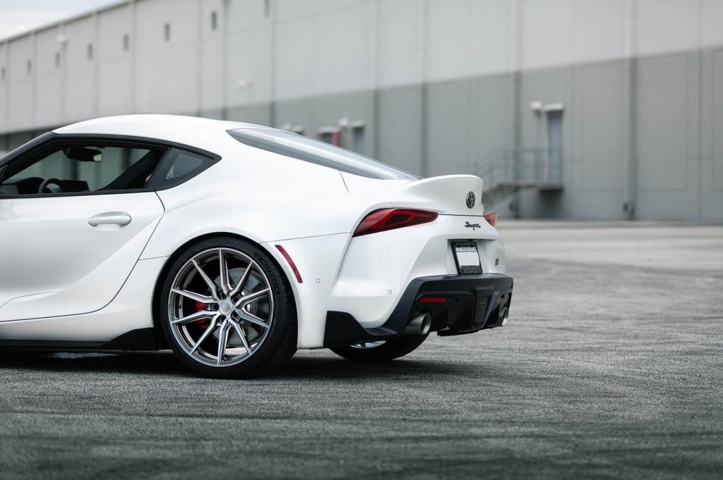 2020 Toyota Supra Looks Much Better On New Wheels, Lowered Suspension ...