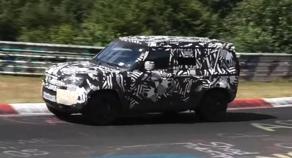 2020 Land Rover Defender Takes To The Track In SWB And LWB Guise ...