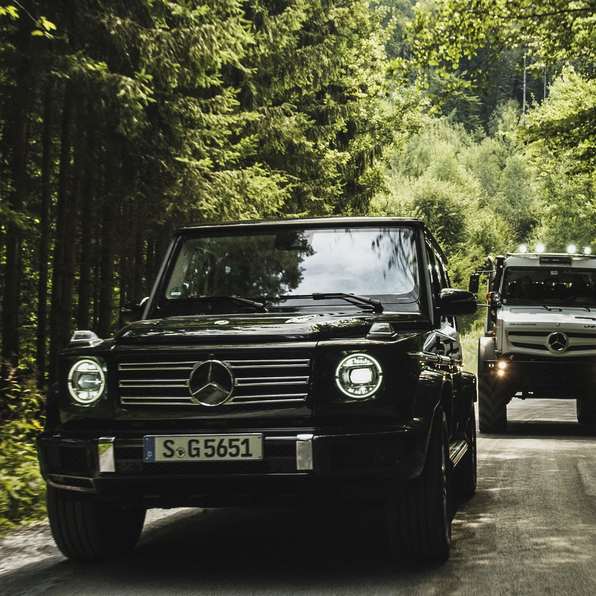 Mercedes-Benz Brings New G-Class And Unimog Together For A Summit ...