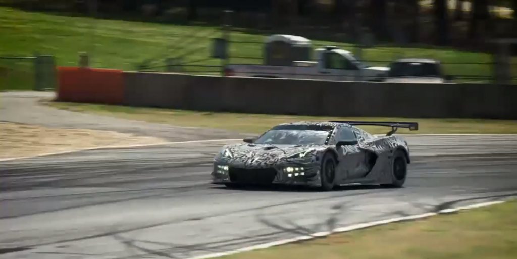 2020 Corvette C8.R Race Car Teased | Carscoops