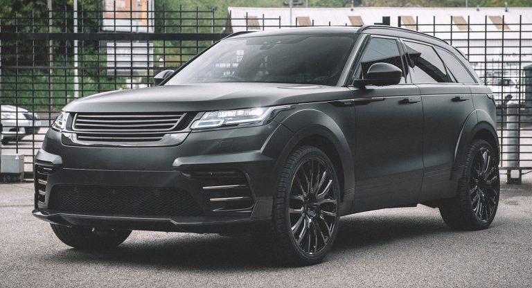Blacked-Out Range Rover Velar Wants Way More Than A Drink To Go Home ...