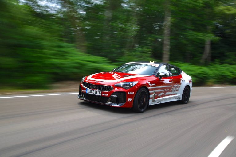 Kia Creates A 422 HP Stinger GT420 “Track Day Monster” After Saving It ...