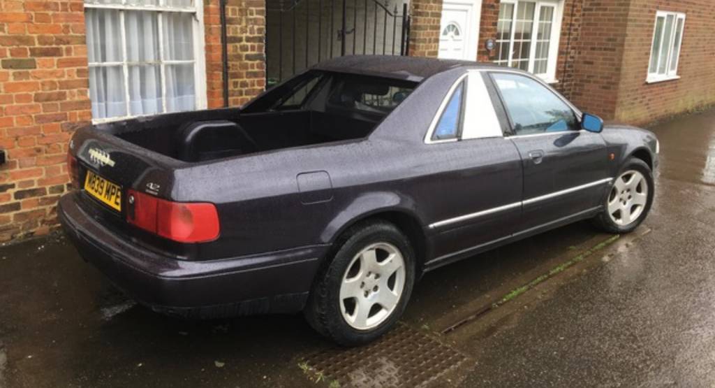 There’s A Crazy Story Behind This First-Generation Audi A8 Ute | Carscoops