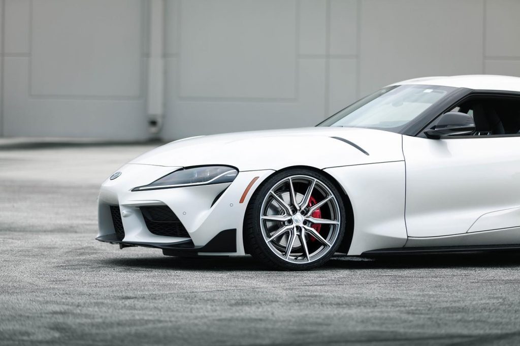 2020 Toyota Supra Looks Much Better On New Wheels, Lowered Suspension ...