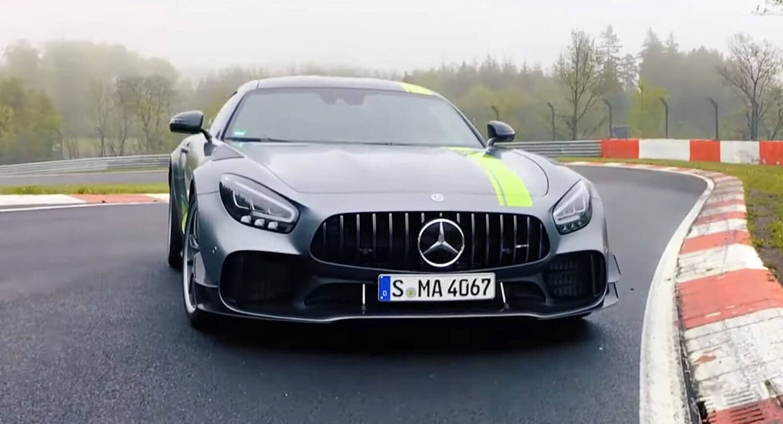 Watch Mercedes-AMG GT R Pro (Unofficially) Lap The ‘Ring In 7:06.6 ...