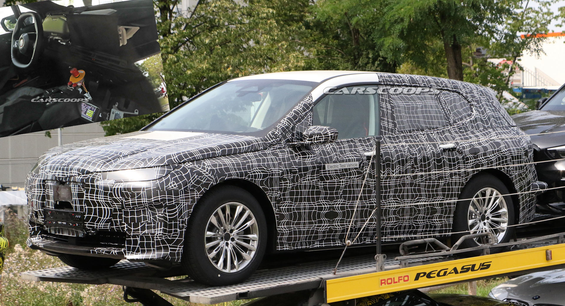 2021 BMW iNext Electric SUV Reveals More Of Its Interior In New Spy ...