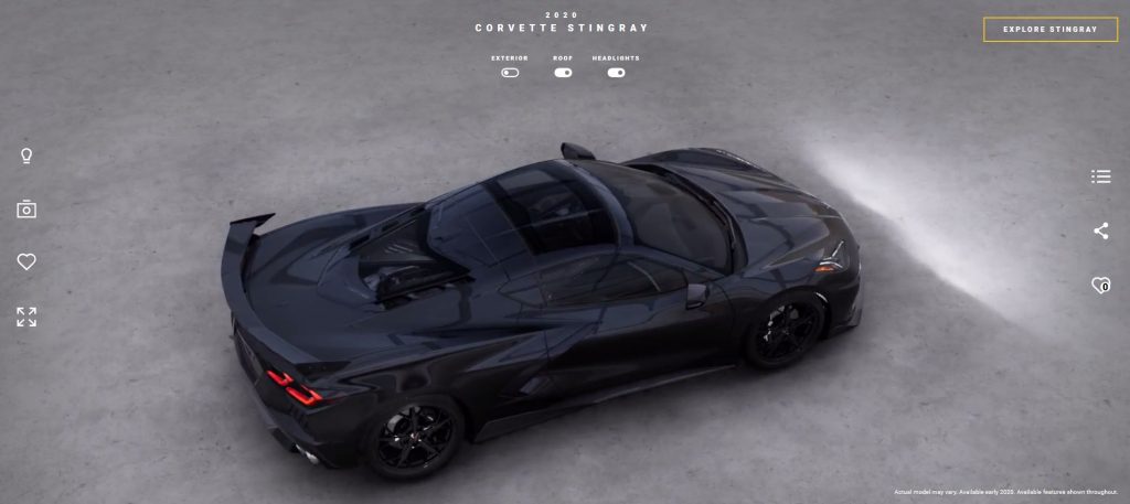 Spend The Day Building 2020 Corvette Stingray Of Your Dreams With New ...