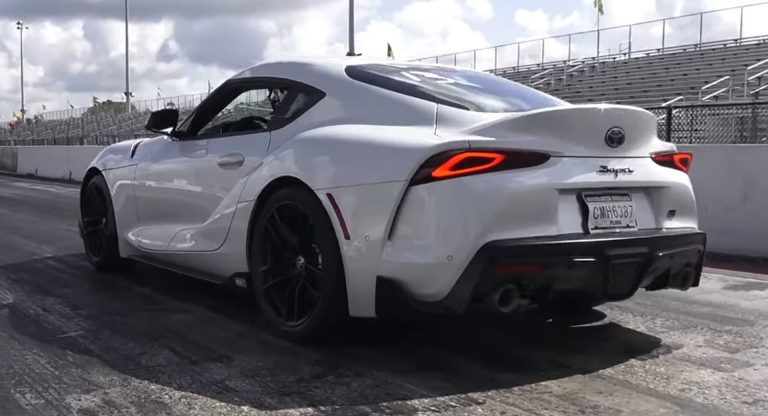 Tuned 2020 Toyota Supra Already Setting Low-11 Second Quarter-Mile ...