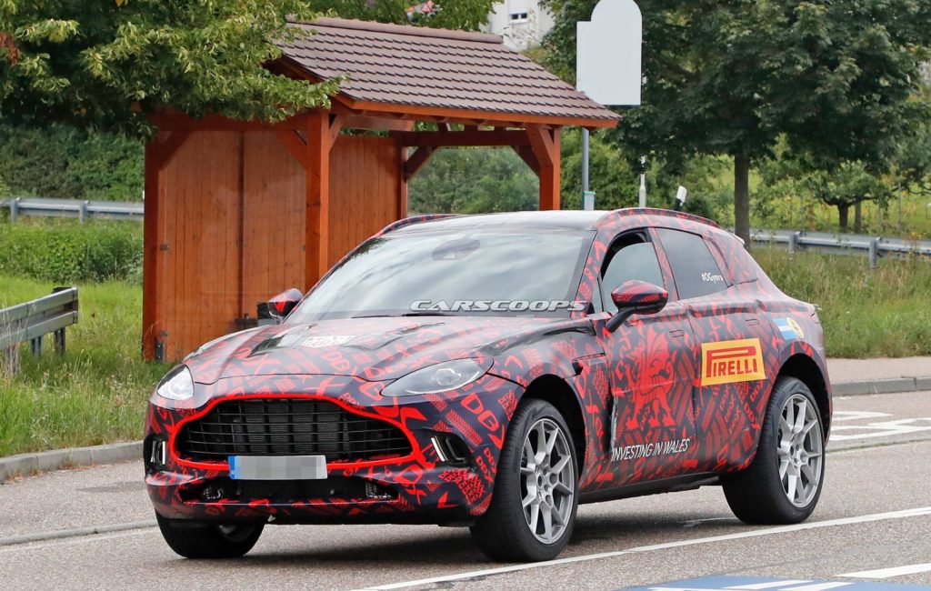 Aston Martin DBX Reveals Dramatic Rear End With Vantage-Inspired ...