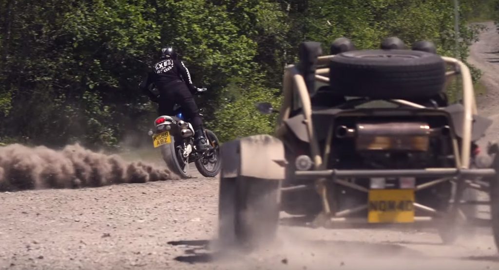 Ariel Nomad Engages In High-Speed Off-Road Battle With Triumph ...