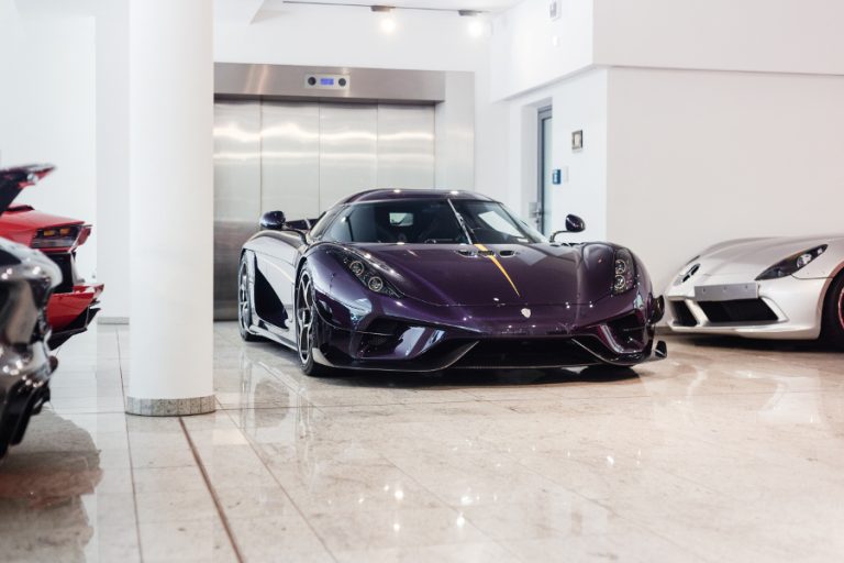 Purple Carbon Fiber Koenigsegg Regera Is Truly A Sight To Behold ...