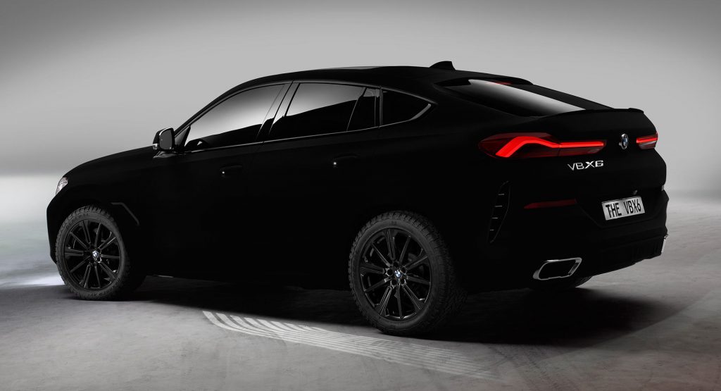 BMW X6 Gets Painted In Vantablack, The World’s Blackest Black | Carscoops