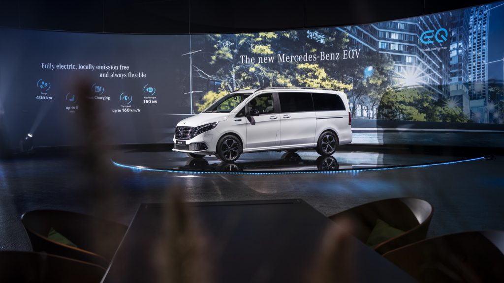 2020 Mercedes-Benz EQV Electric MPV Unveiled With 405 Km Range | Carscoops