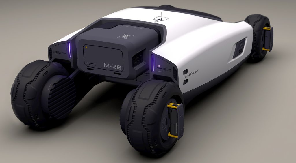 If Land Rover Built A Vehicle To Explore Mars, It Could Look Like This ...