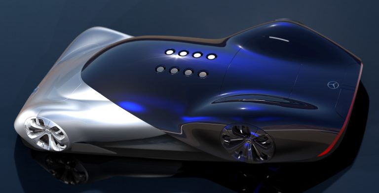 This Wild Mercedes-Benz Le Mans Concept Is Futuristic And Sleek | Carscoops