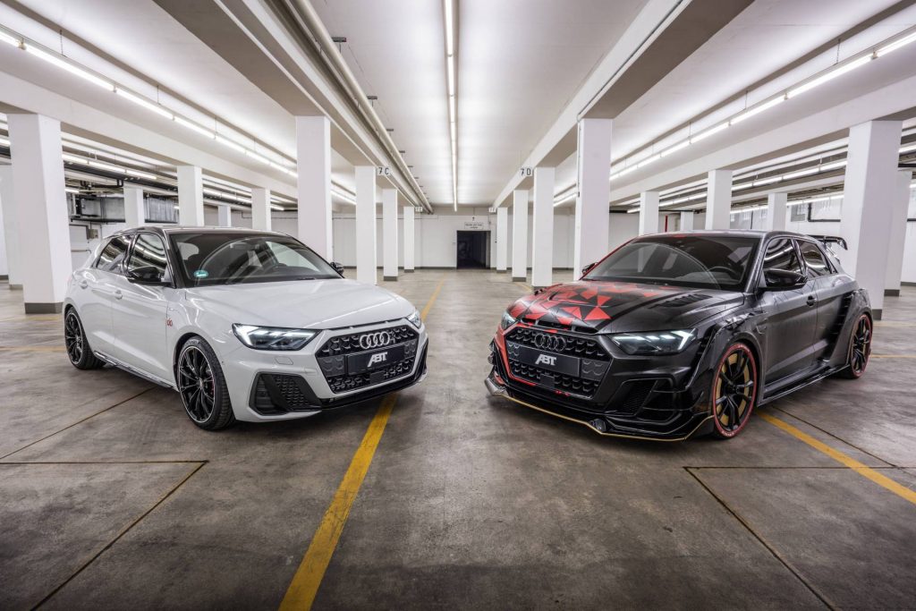 Audi A1 Sportback Unleashes Its Inner Beast With ABT’s 394 HP “1 of 1 ...