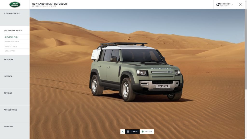 Build And Show Us Your Perfect 2020 Land Rover Defender With The ...
