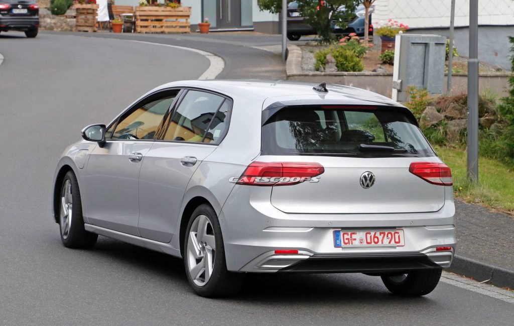 2020 VW Golf Drops Almost All Camo In GTE Plug-In Hybrid Guise | Carscoops