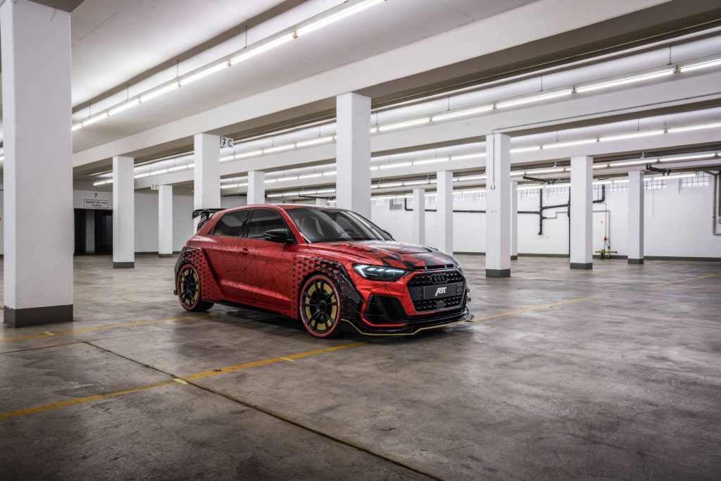 Audi A1 Sportback Unleashes Its Inner Beast With ABT’s 394 HP “1 of 1 ...