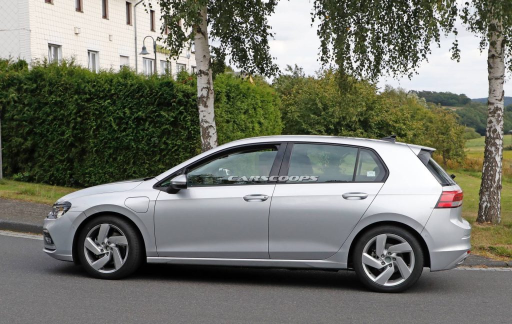 2020 VW Golf Drops Almost All Camo In GTE Plug-In Hybrid Guise | Carscoops