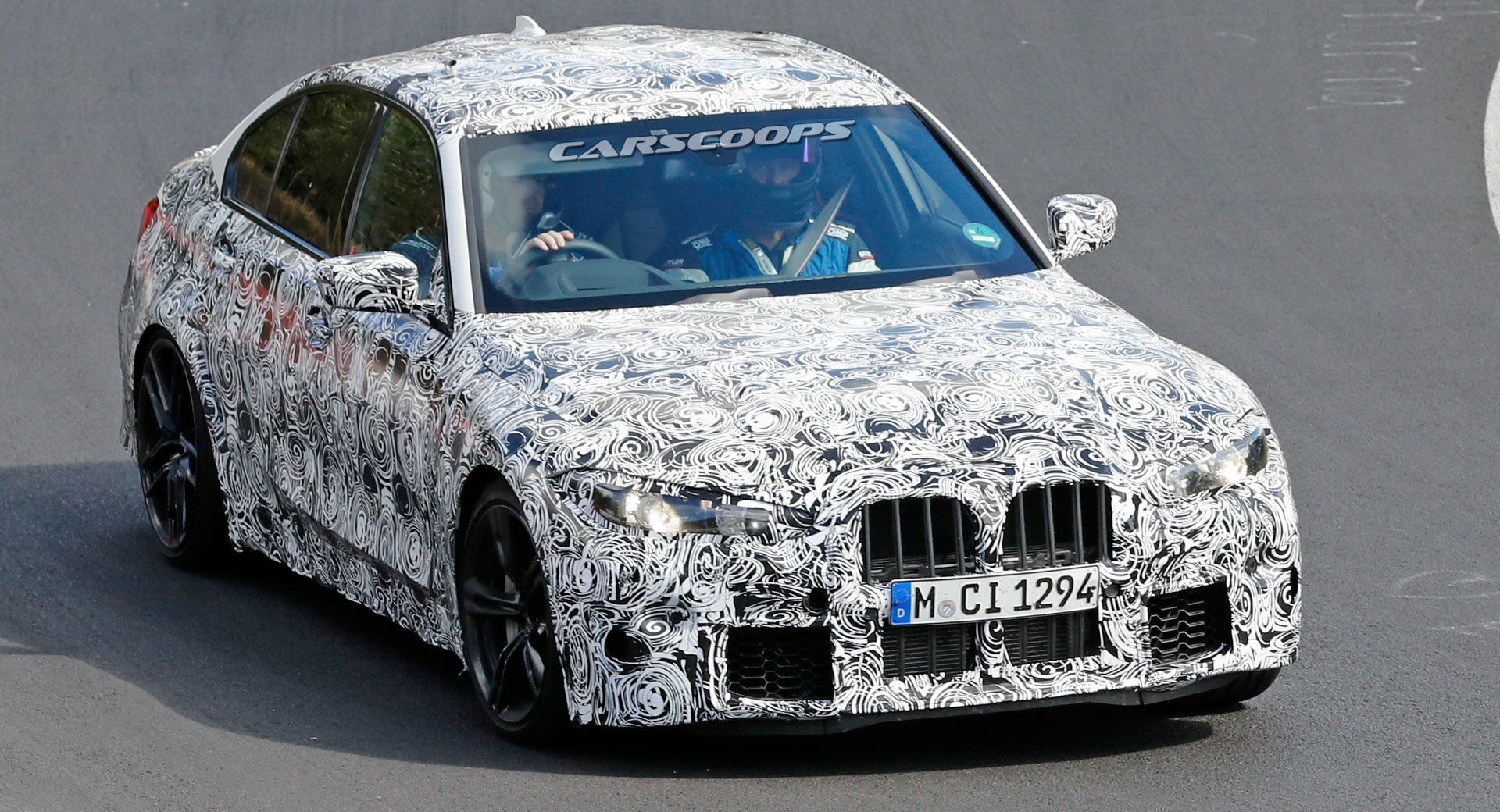 Here’s Our First Look At The 2020 BMW M3 And Its Big Nostrils | Carscoops