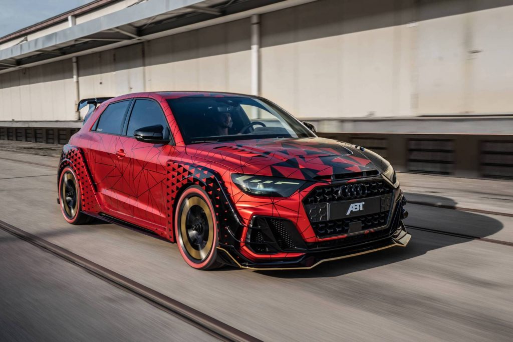 Audi A1 Sportback Unleashes Its Inner Beast With ABT’s 394 HP “1 of 1 ...