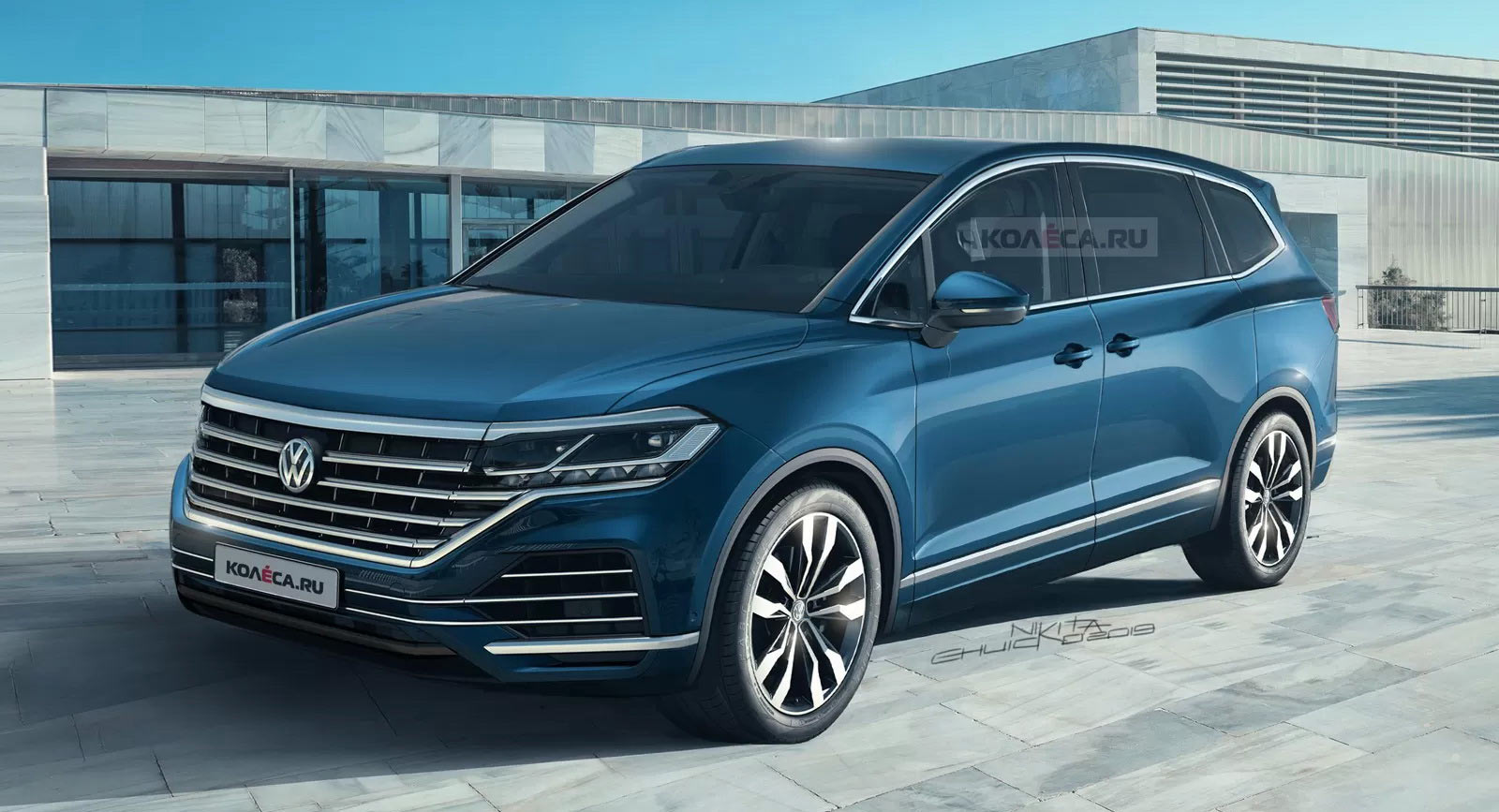 Upcoming VW Viloran MPV Should Look Pretty Much Just Like This | Carscoops