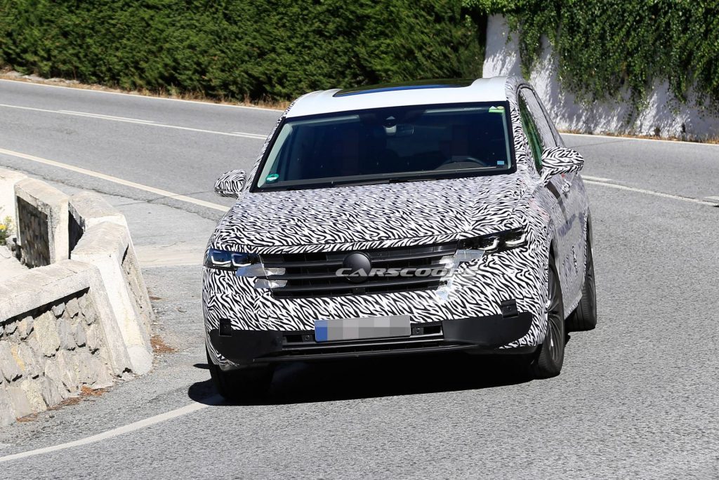 VW’s Massive 2020 Viloran Minivan For China Spotted Testing In Europe ...