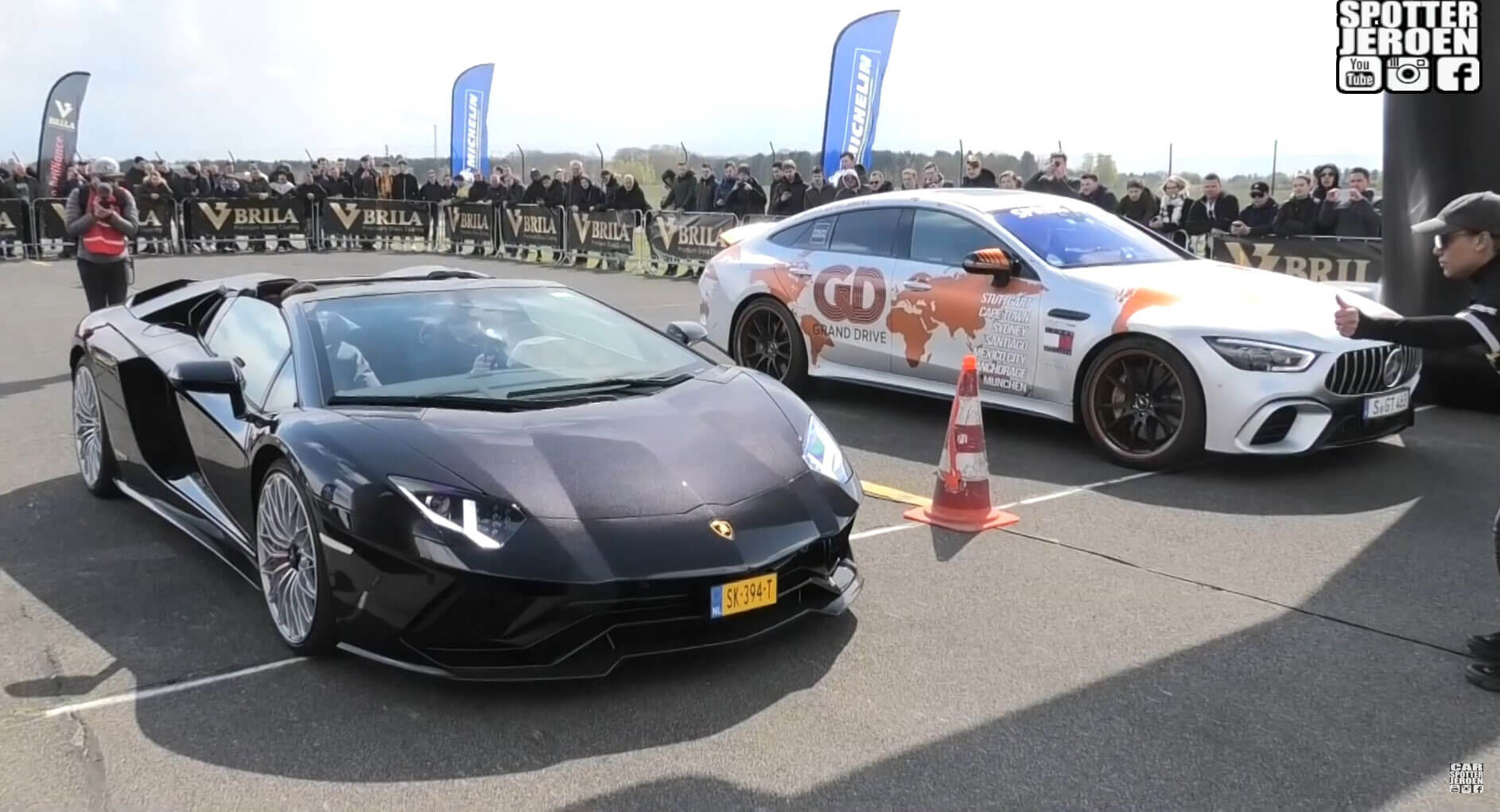 Can A Mercedes-AMG GT 63 S Challenge Lamborghini’s Aventador S Roadster ...