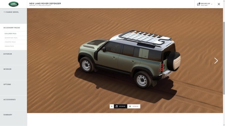 Build And Show Us Your Perfect 2020 Land Rover Defender With The ...