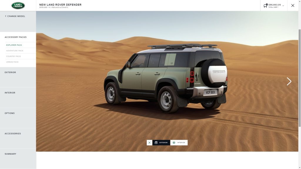 Build And Show Us Your Perfect 2020 Land Rover Defender With The ...