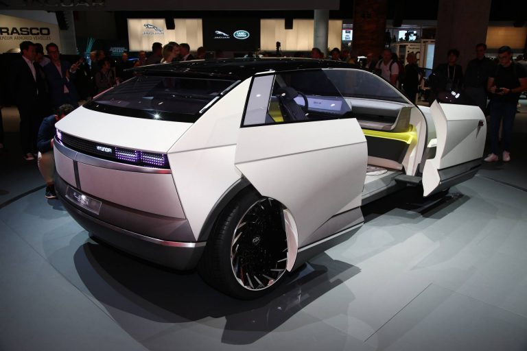 Hyundai 45 EV Concept Finds Inspiration In The Past For The Design Of ...