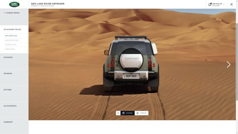Build And Show Us Your Perfect 2020 Land Rover Defender With The ...