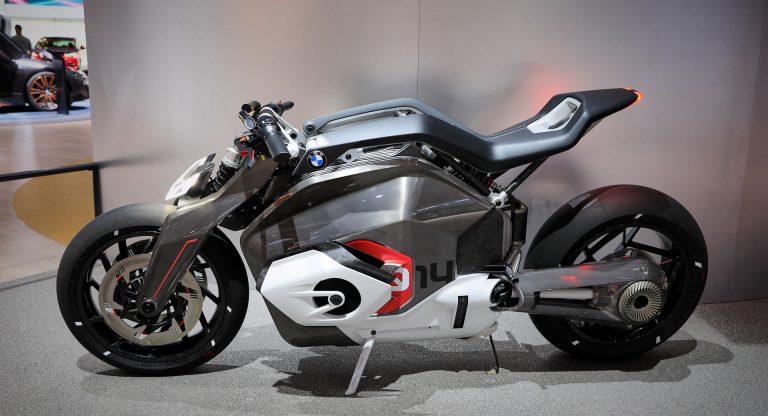 BMW Rides Into Frankfurt With Bevy Of Bikes, Including Electric Vision ...
