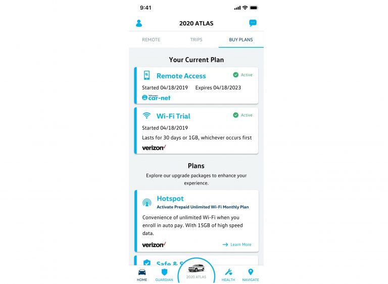VW Updates Car-Net App Offering Remote Start, Other Connected Features ...