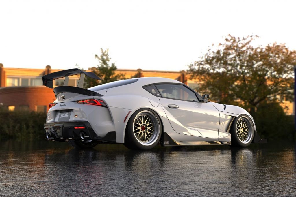 Widebody 2020 Toyota Supra With Huge Wing Is Heading To SEMA | Carscoops