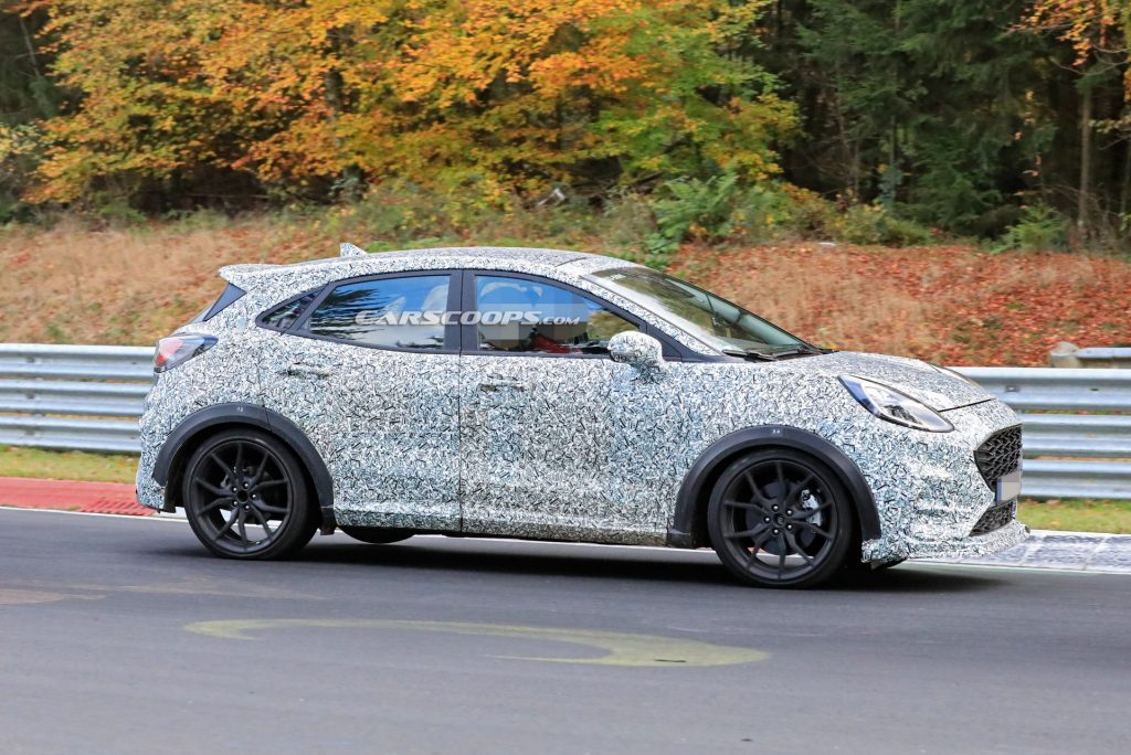 2020 Ford Puma ST Hot Riding Small SUV Gets Frisky On The Nurburgring ...