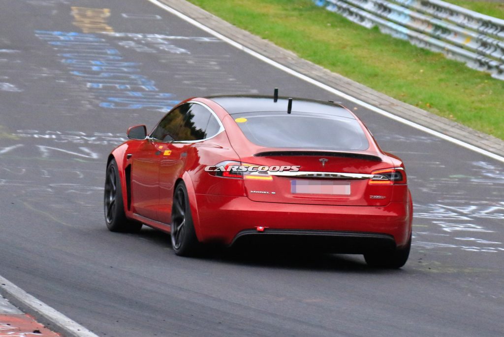 Tesla Model S Returns To The Nurburgring With Some Wild Aero | Carscoops