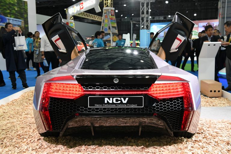 Nano Cellulose Vehicle Concept Is Made From Plants And Recycled ...