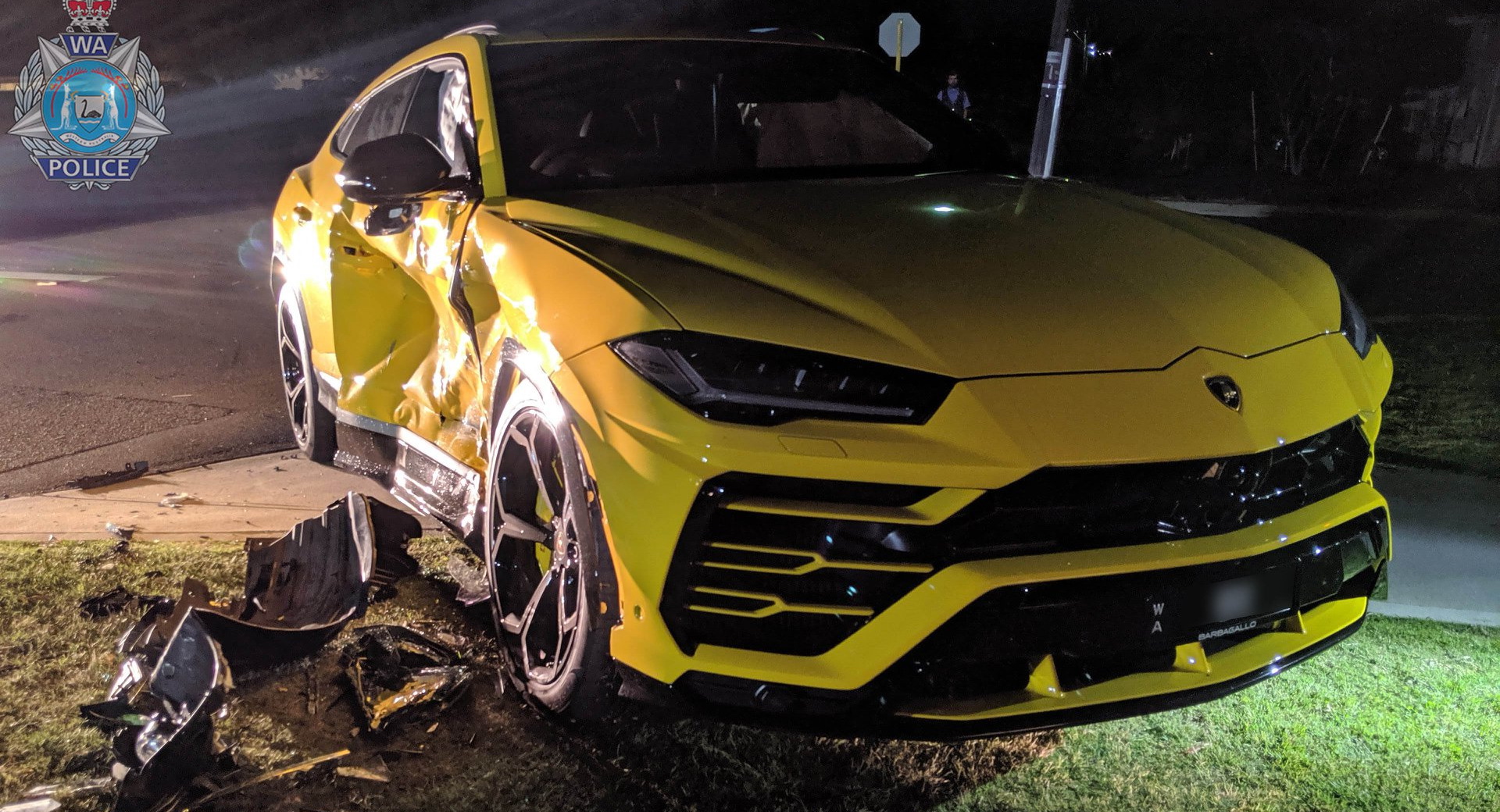 14-Year-Old Aussie Crashes Into Lamborghini Urus With A Stolen Subaru ...