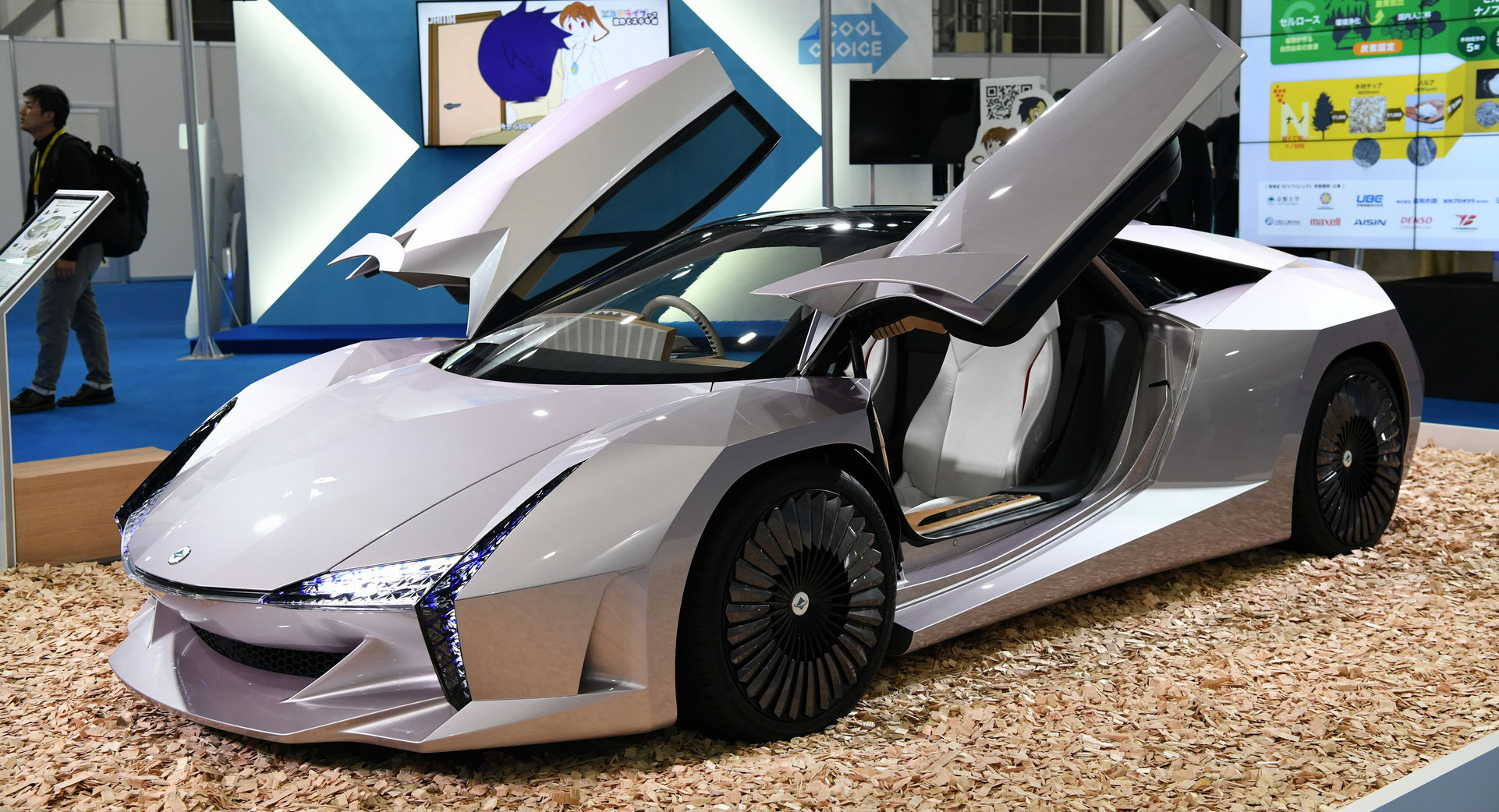 Nano Cellulose Vehicle Concept Is Made From Plants And Recycled ...