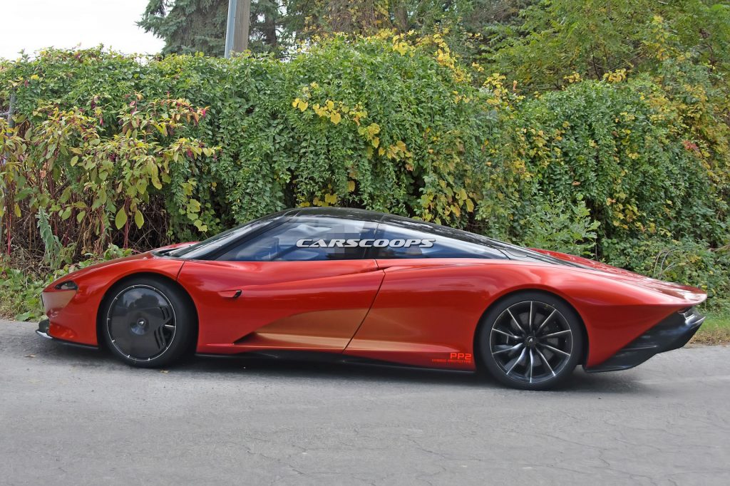 McLaren Speedtail Inching Closer To Production As Orange Prototype Hits ...