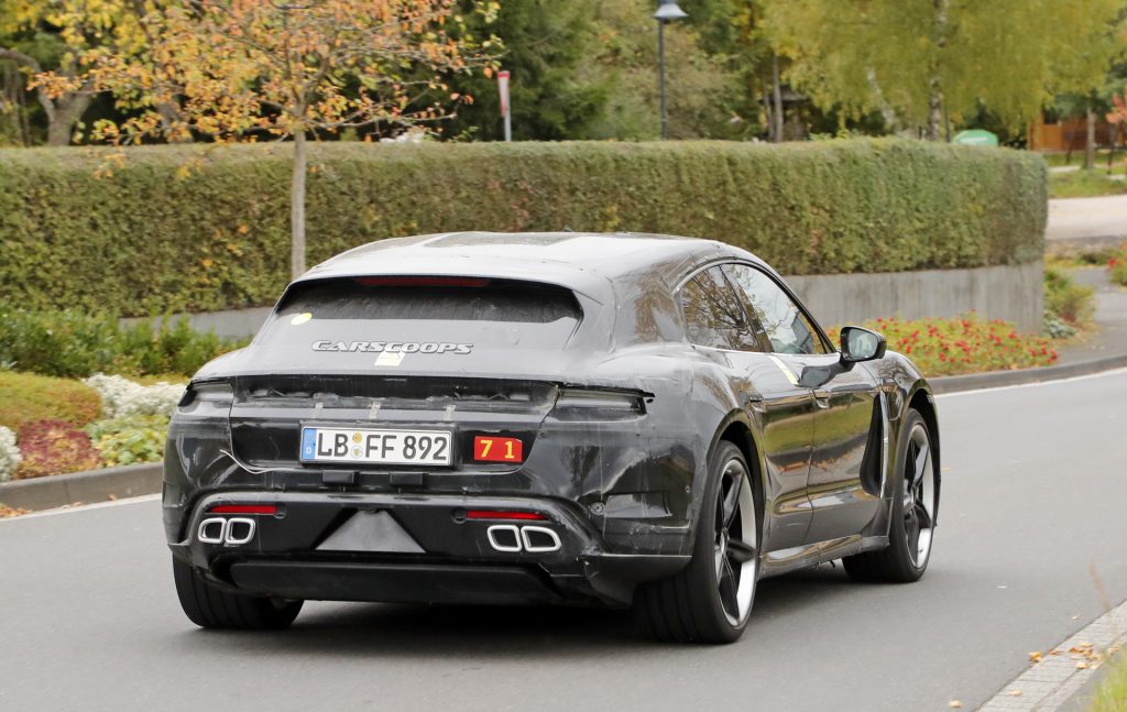 Most Revealing Spy Shots Of 2020 Porsche Taycan Cross Turismo Yet ...