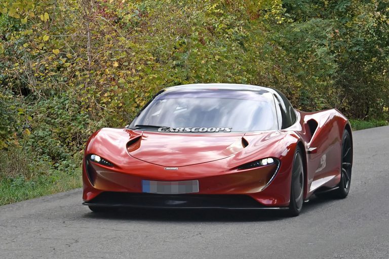 McLaren Speedtail Inching Closer To Production As Orange Prototype Hits ...