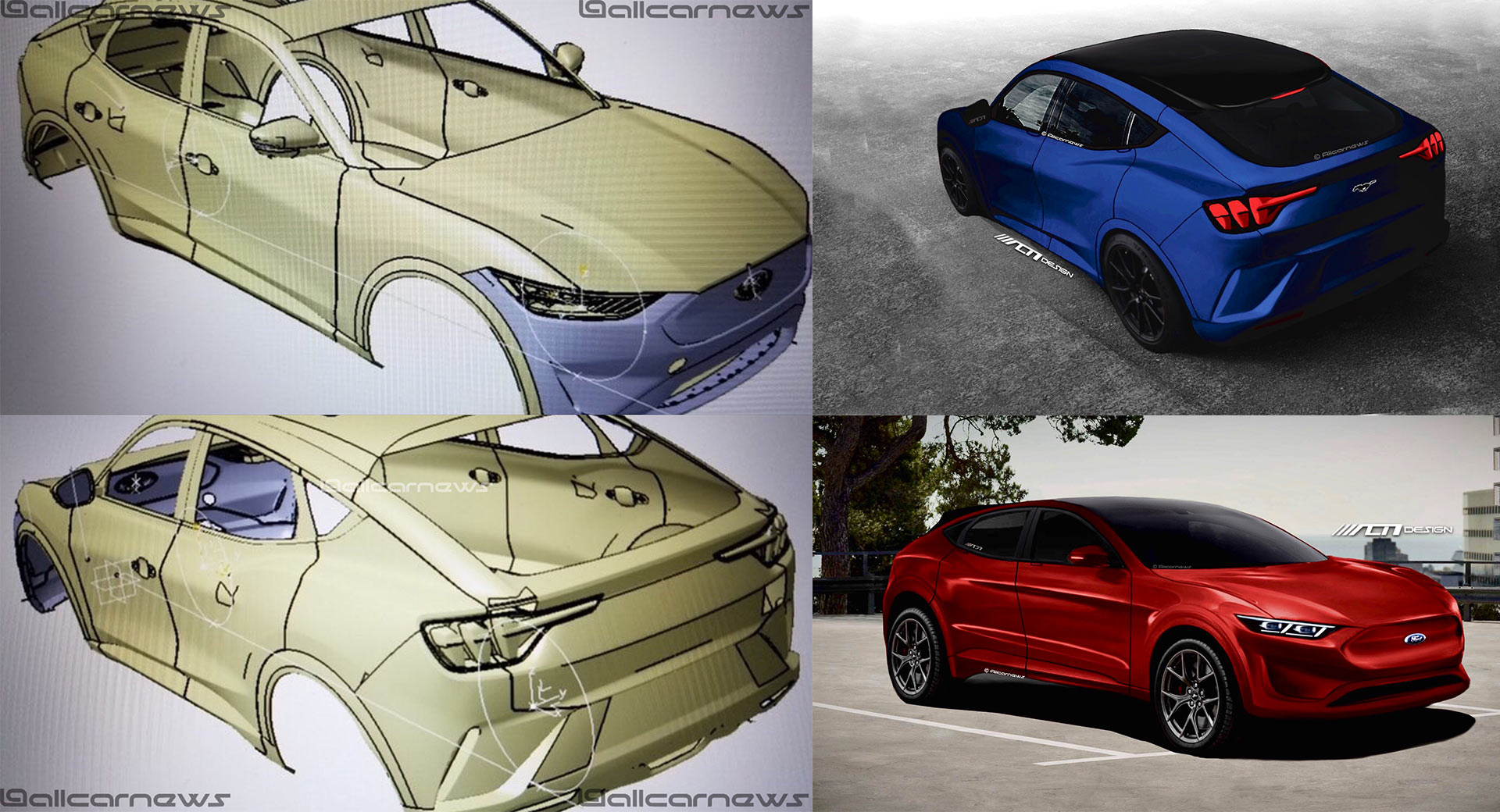 Are These Official CAD Images Of Ford’s 2020 Mustang-Inspired Electric ...