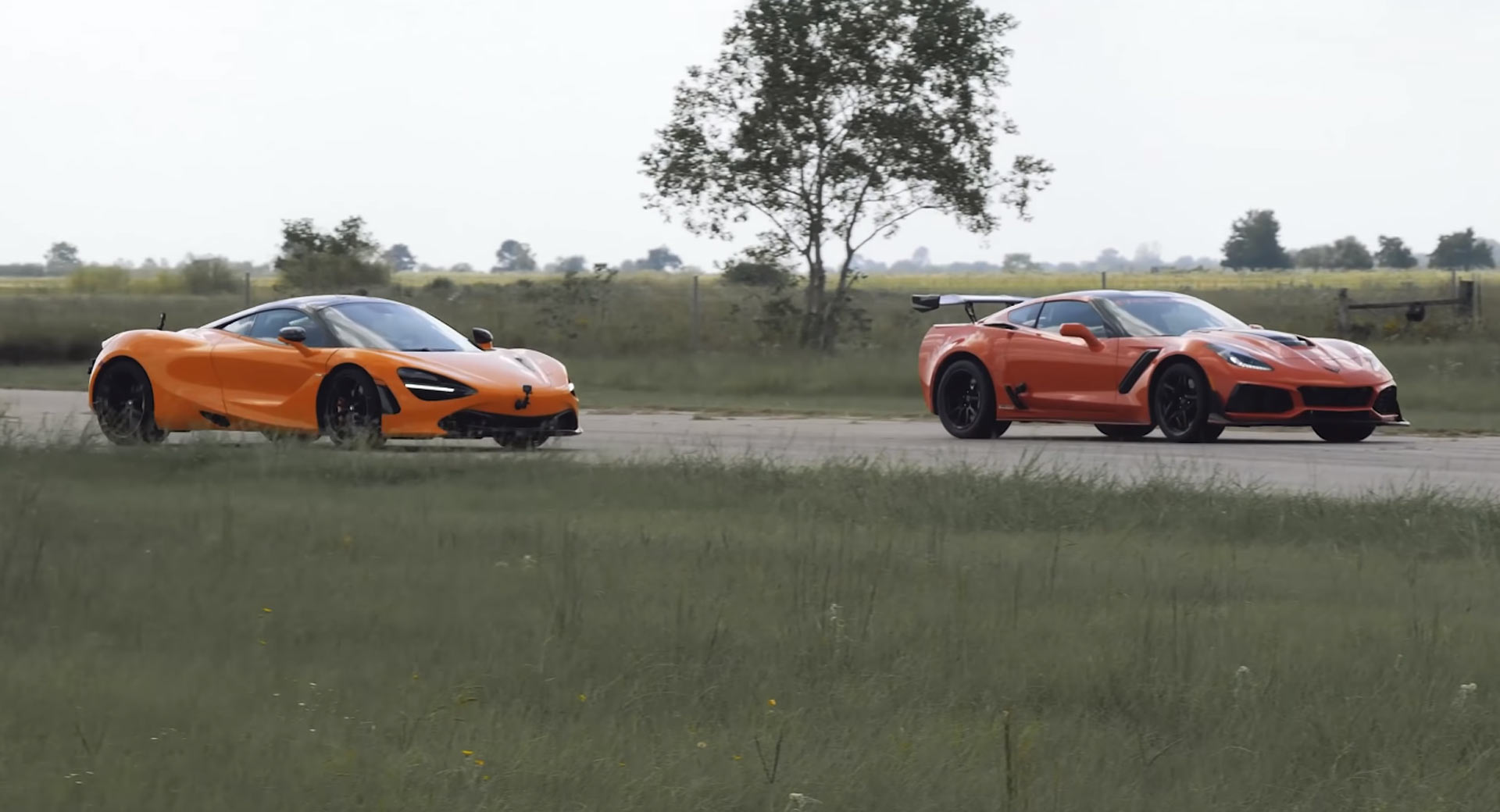 McLaren 720S Stood No Chance Against Hennessey’s Corvette ZR1 | Carscoops