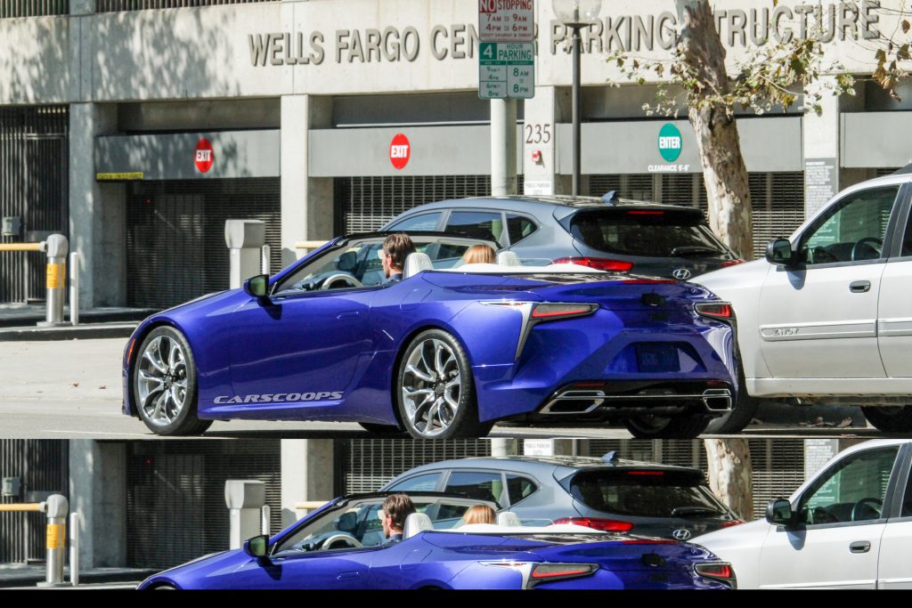 2020 Lexus LC Convertible Spotted Undisguised During Photoshoot On The ...